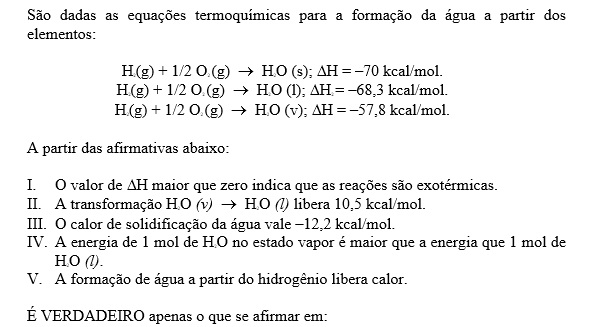 Termoquímica: o que é, entalpia, reações químicas e exercícios