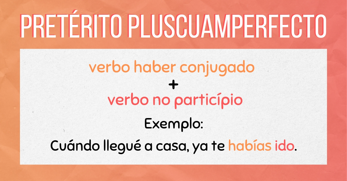 Pretérito pluscuamperfecto do indicativo: como conjugar
