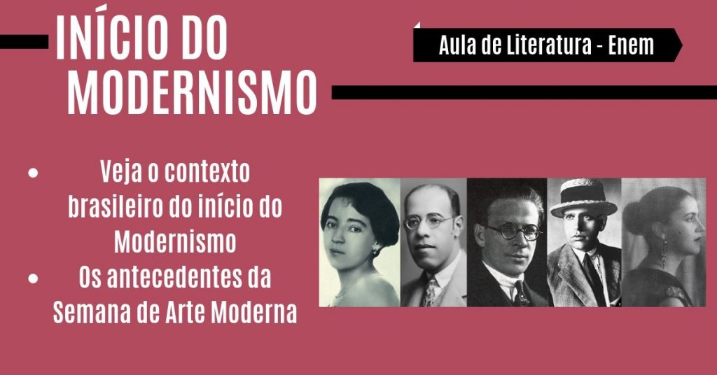 Início do Modernismo brasileiro: marcos, artistas e contexto