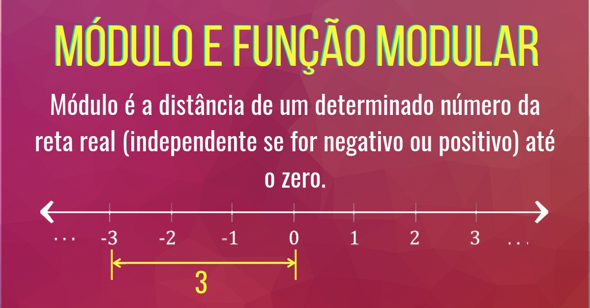 Função modular: o que é, como resolver exercícios e gráfico
