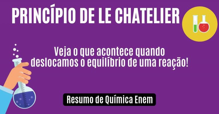 O Princípio de Le Chatelier e fatores que alteram o equilíbrio químico