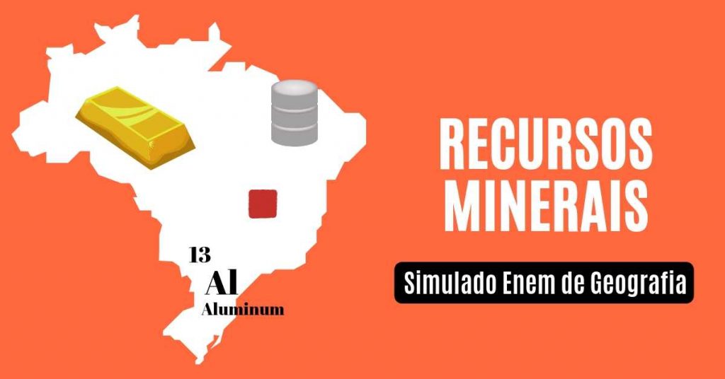 Simulado de recursos minerais - Teste seus conhecimentos de Geografia