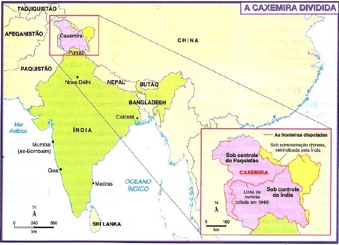Os conflitos na Caxemira: entenda a disputa entre Índia x Paquistão