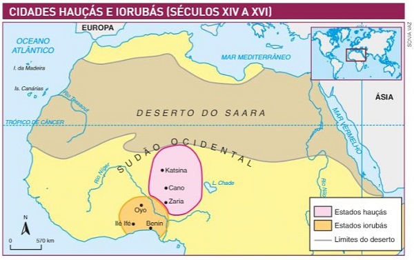 Reinos africanos: Axum, Gana, Mali, Iorubás e o Congo