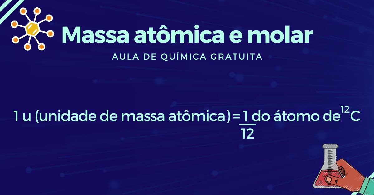 O que é massa atômica, massa molecular e massa molar?